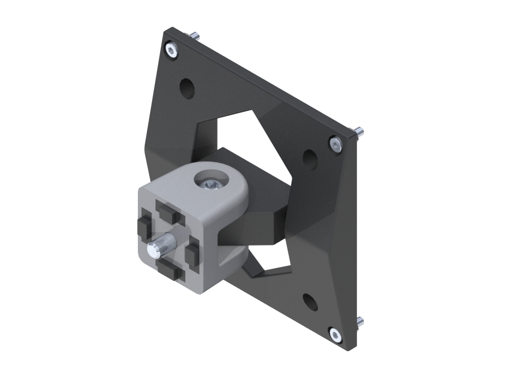 Her finder du HMI/Monitor ophæng til Alu, profiler